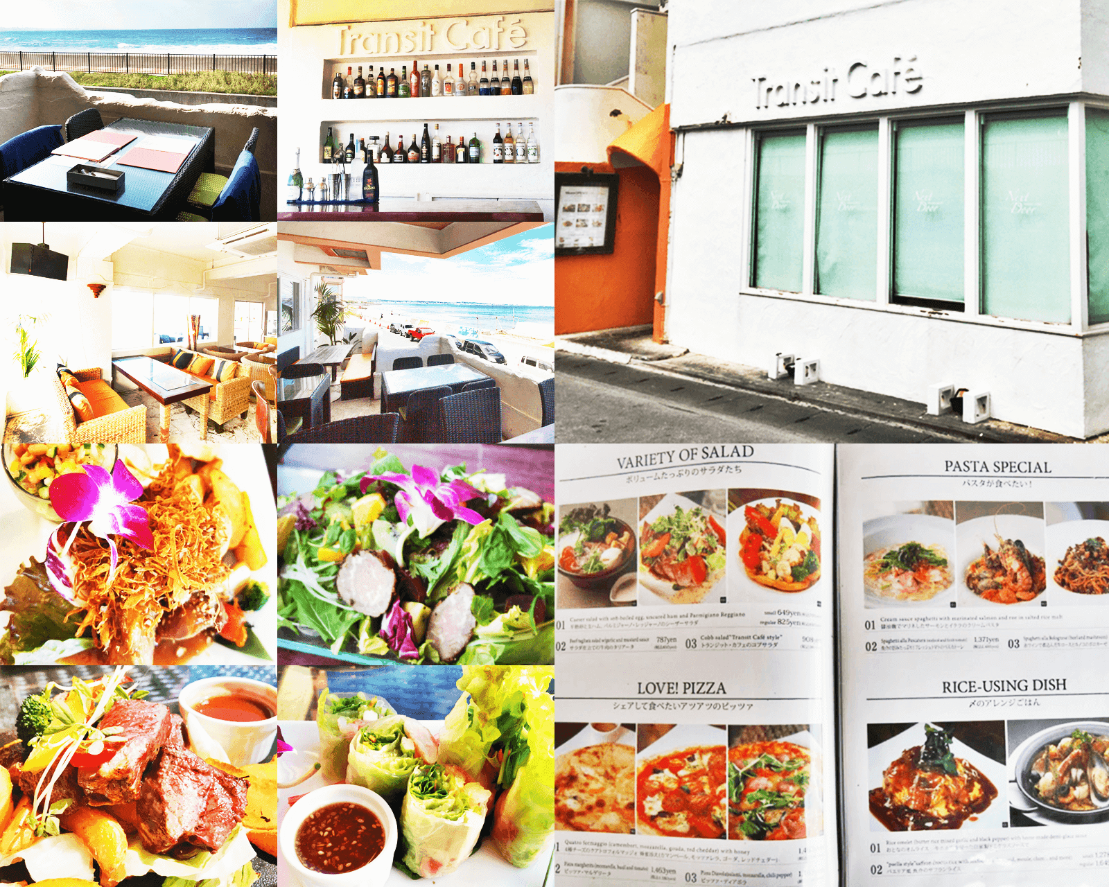 トランジット・カフェ（Transit Cafe）メニュー数が凄い！海を見ながらしっかり飯を堪能！ | 沖縄巡り.com